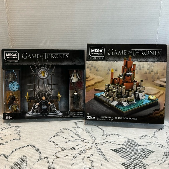 Mega Construx | Toys | Mega Construx Black Series Game Of Thrones Iron ...